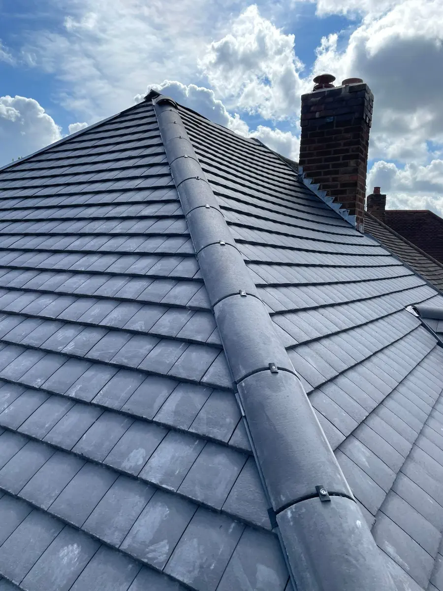Completed Four Oaks Roofing Project | Tess Contractors